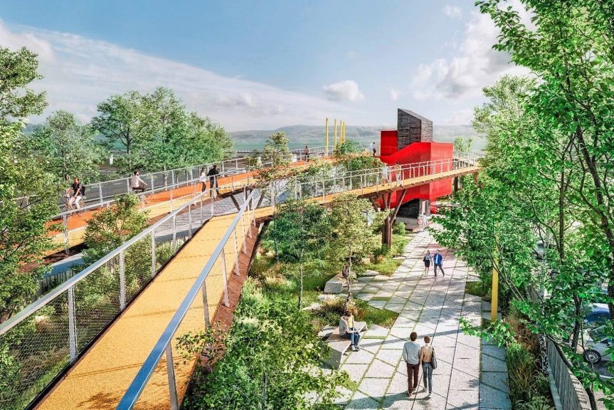 Esch-Belval : dans les airs à vélo | Le Quotidien