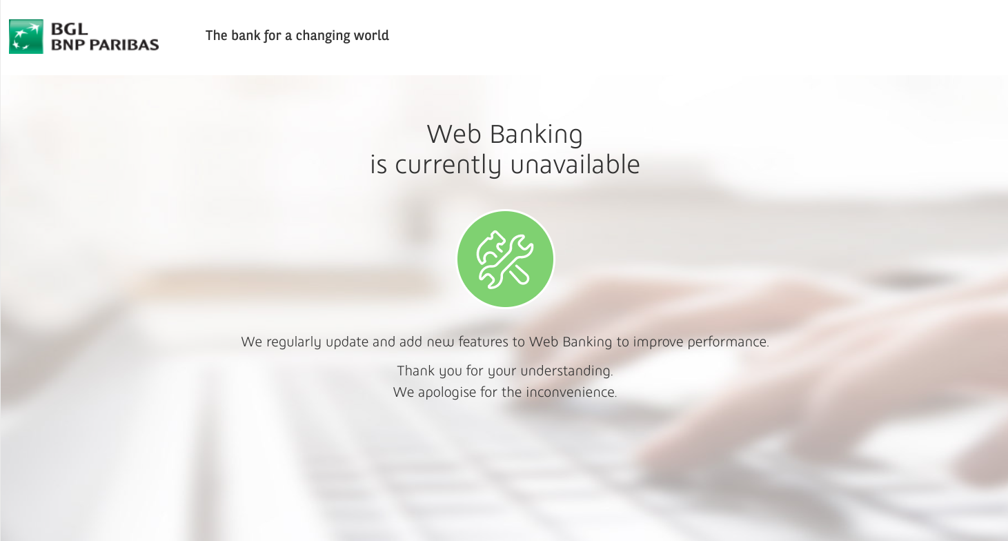 Les services en ligne de la BGL indisponibles pendant plus de 24 h | Le Quotidien