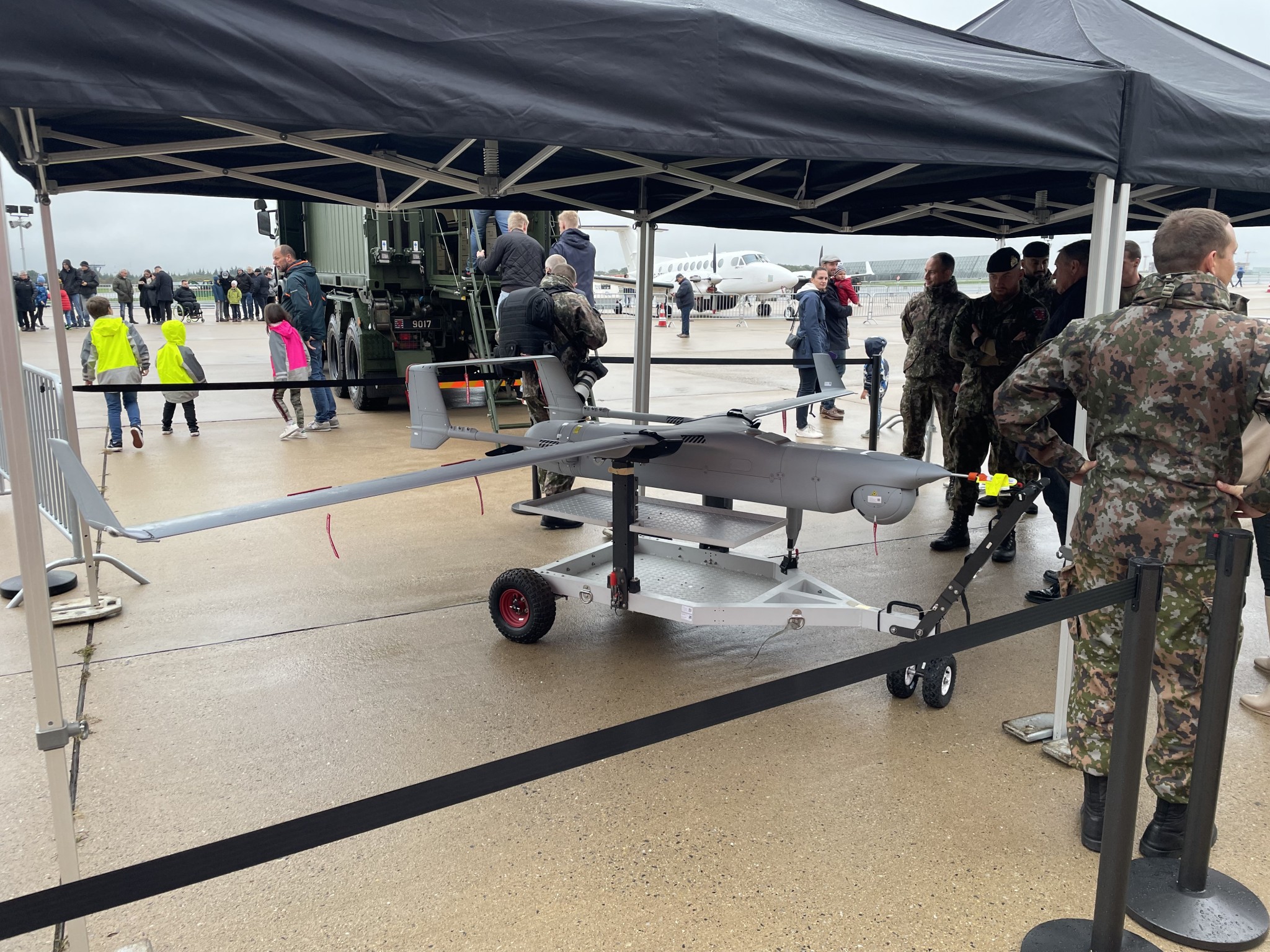 [Photos] Au Findel : le Luxembourg présente sa force aérienne