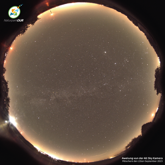 Une première caméra «All-Sky» au Parc Naturel de l’Our pour observer ...